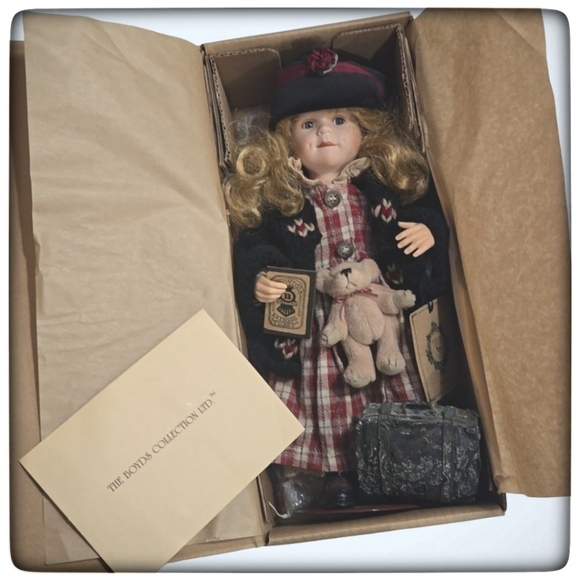 The Boyds Collection | Other | Vintage Boyds Collection Doll Brittany 4 ...